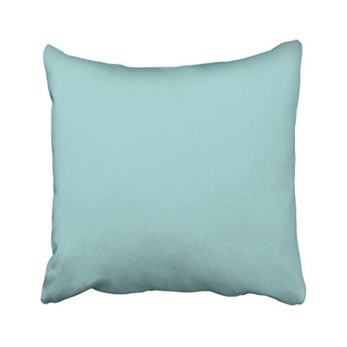 WinHome Decorative Decors Solid Sea Glass Blue Green Pop of Color Throw ...
