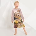 Casual Dresses Nightgowns Velvet Pleated design One-Piece Nightdress ...