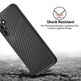 TJS for Samsung Galaxy A25 5G Phone Case, with Tempered Glass Screen ...