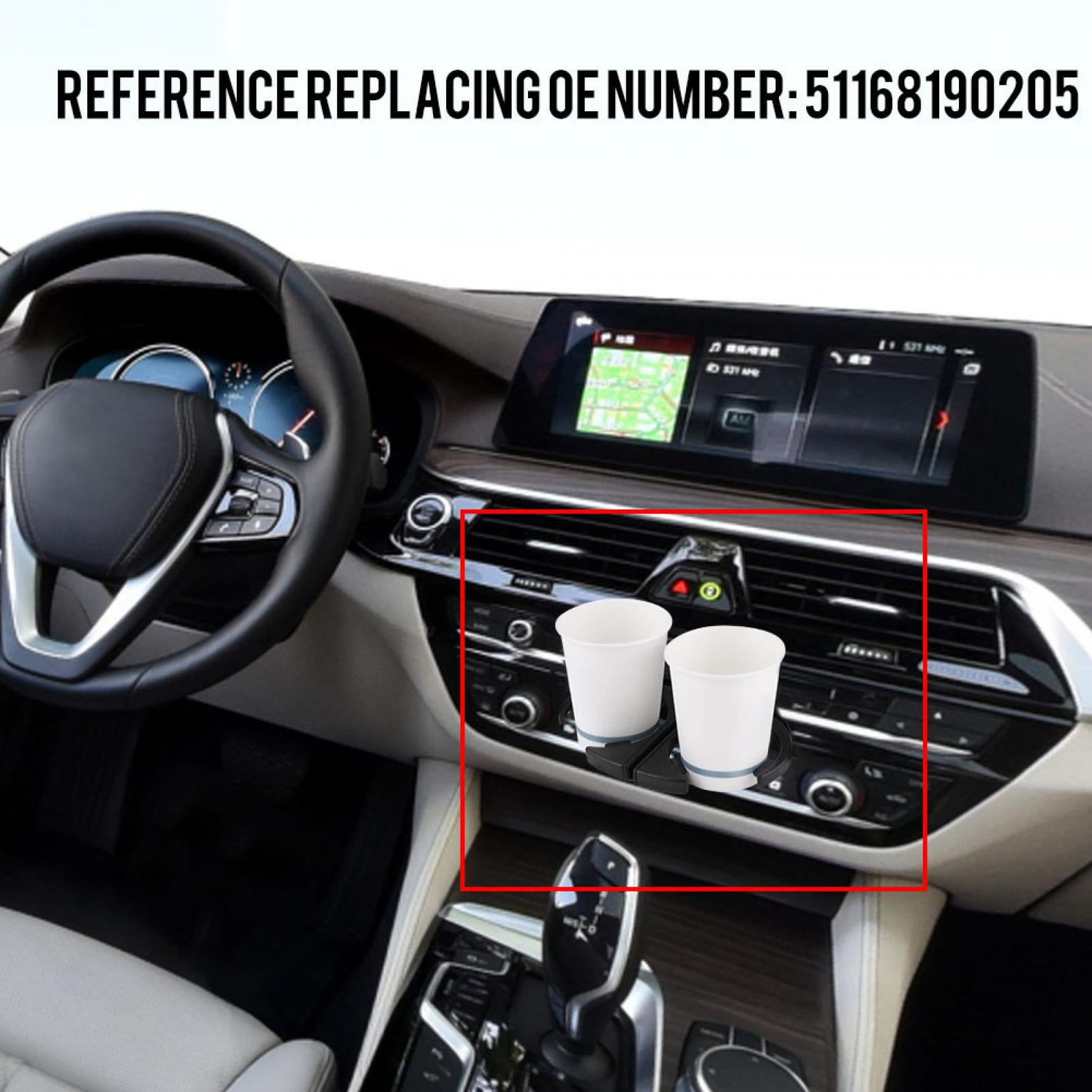 Portavasos para bebidas para BMW, consola de automóvil, portavasos ...