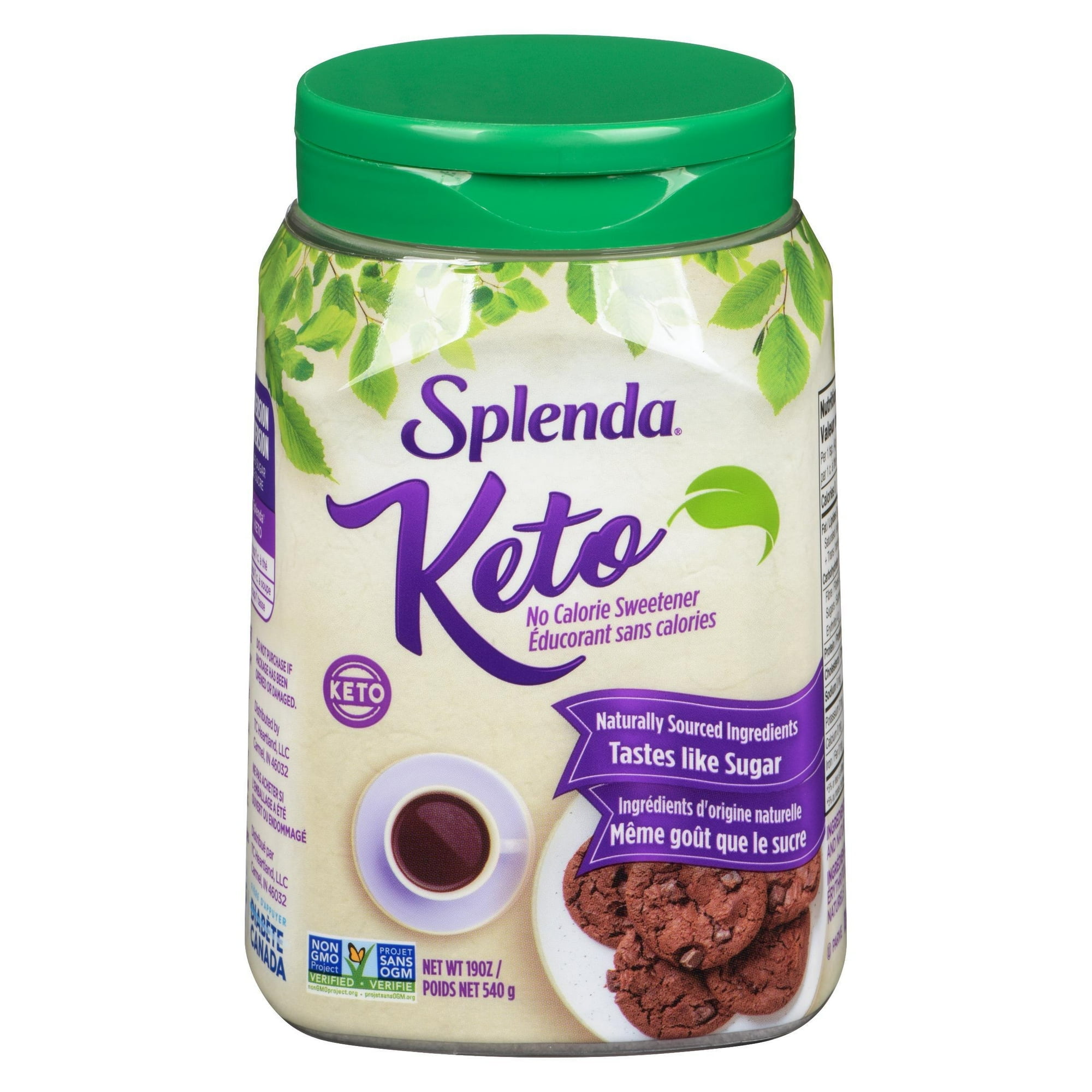 Splenda Keto Granulated Sweetener Jar 540g - Walmart.ca