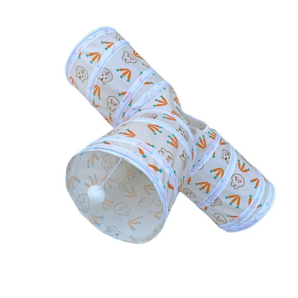 Cat Tunnels with Ball Training Collapsible 3 Way for Peek Hole Toy Dogs ...