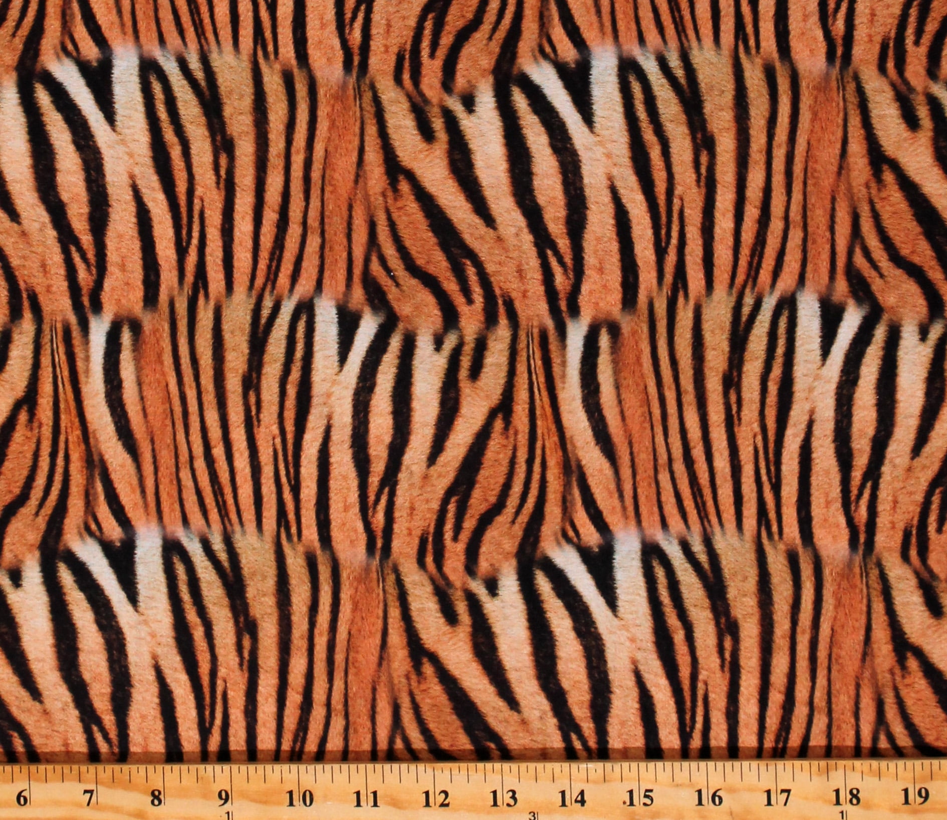 Cotton Tiger Animal Print African Safari Skin Prints Tiger Skin Gold ...