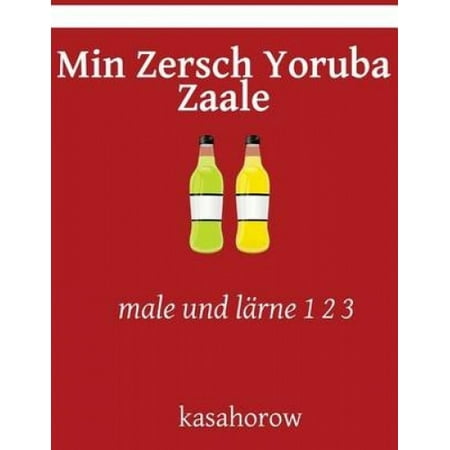 Min Zersch Yoruba Zaale: Male Und Larne 1 2 3 [German] | Walmart Canada