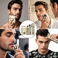 EXLEAF Hair Clipper Kit for Men,Professional Cordless Grooming Kit with ...