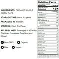 Food to Live Organic Quick Cooking Rolled Oats, 12 Pounds — Non-GMO ...