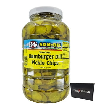 Best Maid Hamburger Sliced Pickles, 128 Ounce - Walmart.com