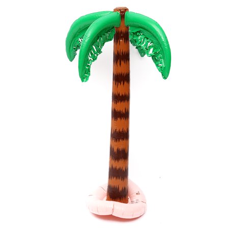 Inflatable Blow Up Hawaiian Tropical Palm Tree Beach Pool Party Toy ...