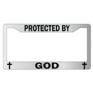 Jesus Saves, Religious License Plate Tag Frame, Multiple Colors ...