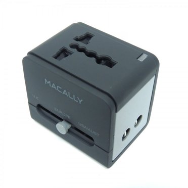 MaxWorks 80173 Portable Universal All-In-One Power Travel Plug Adapter ...