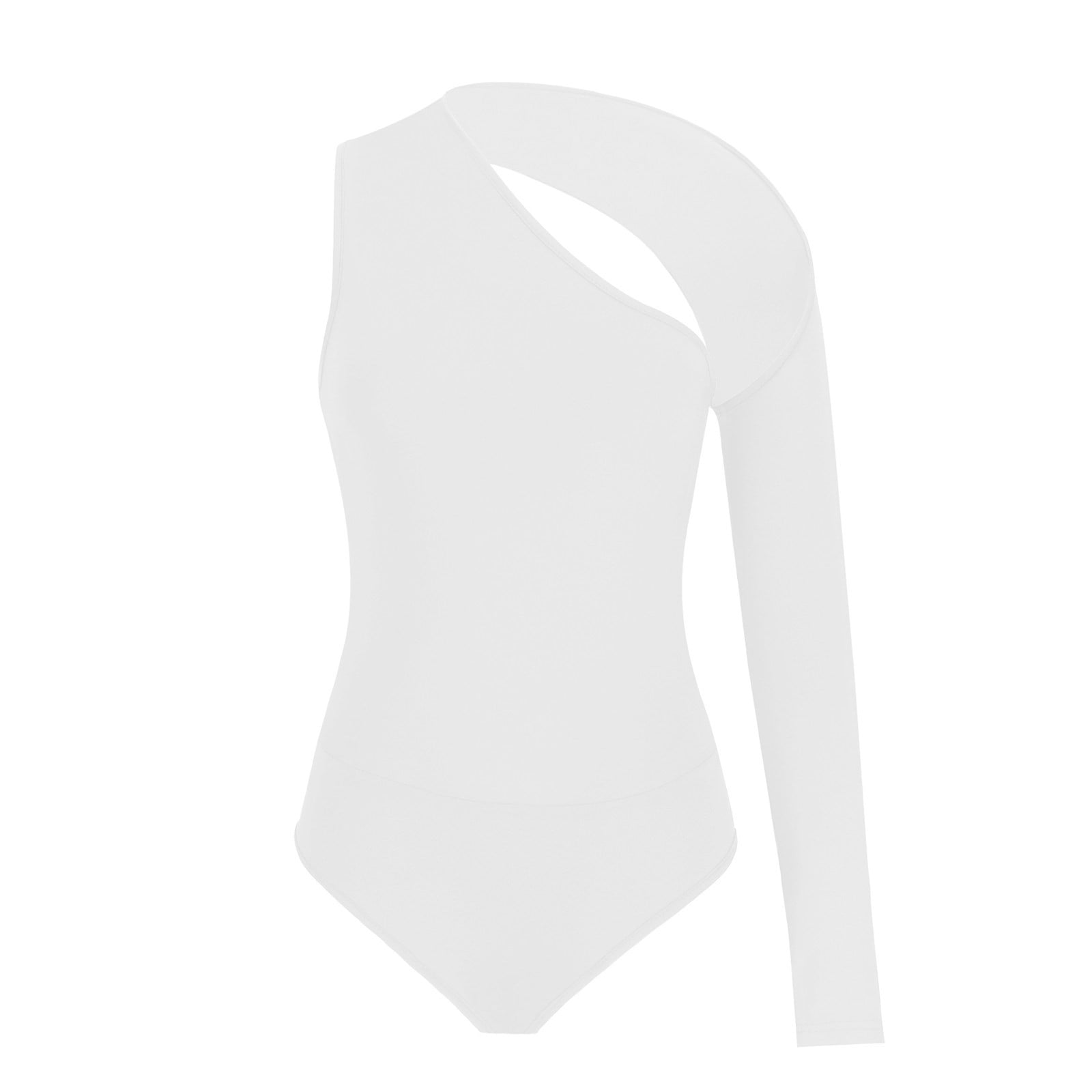 Click here for Clesale One Shoulder Off Solid Color Womens Bodysu... prices