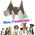 Cat Grooming Hammock Harness for Small Dogs,Pet Hammock Restraint Bag ...