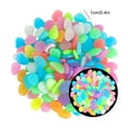 2026 Glow-in-the-Dark Garden Pebbles 200PCS, Rainbow Luminous Stepping ...
