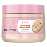 Dove x Crumbl Strawberry Cookie Body Wash, Scrub, & Deodorant Set ...