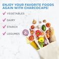 CharcoCaps Activated Charcoal Capsules for Gas Relief Bloating ...