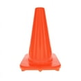 Hyper Tough Orange Synthetic Rubber Safety Cone, 12 inches, 1 Cone ...