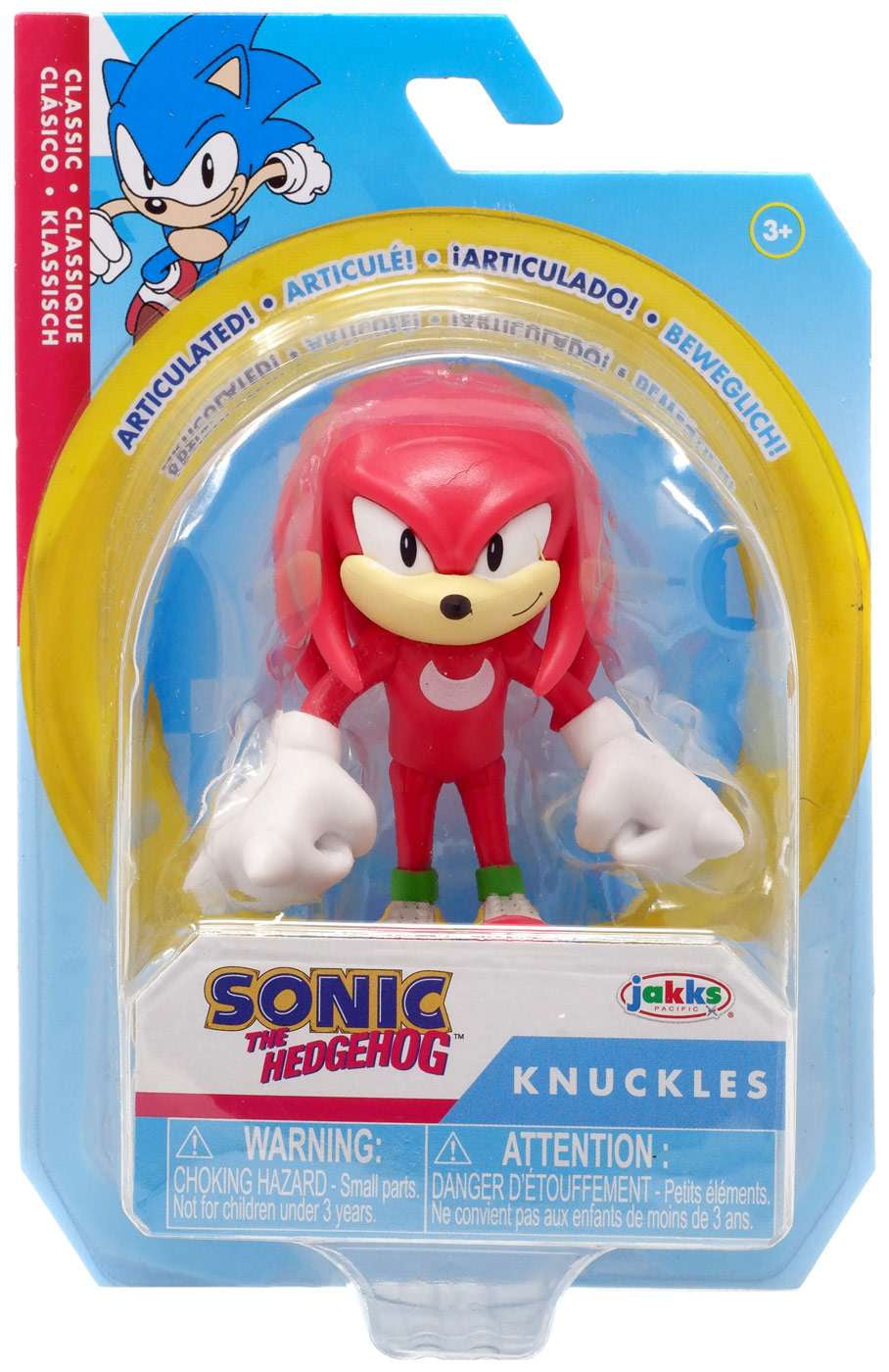 Sonic The Hedgehog Knuckles Mini Figure - Walmart.com