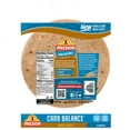 "Mission Carb Balance, 10"" Zero Sugar Whole Wheat Tortillas, Keto ...