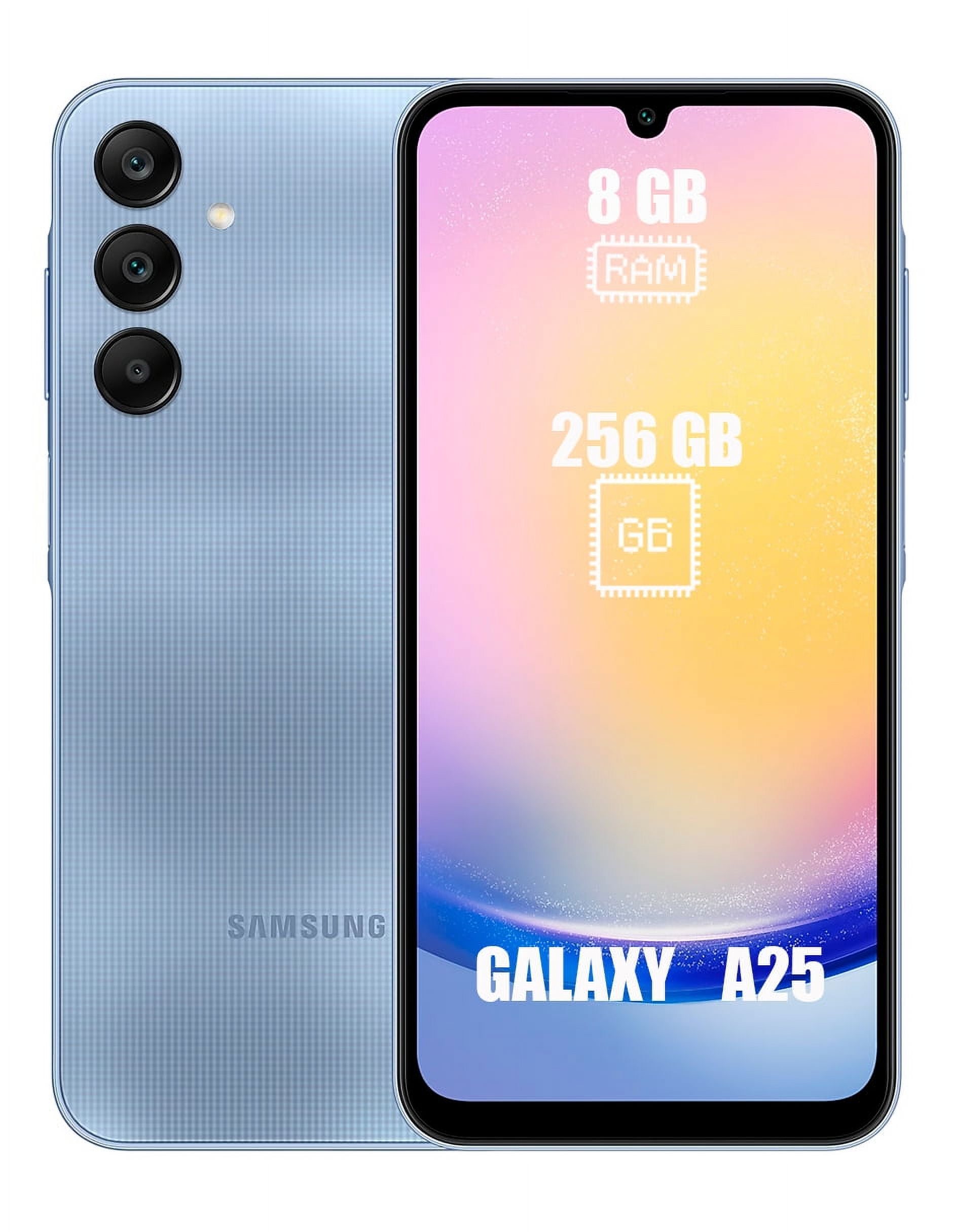 Smartphone Samsung Galaxy A25 5G Dual Sim 256GB Azul 8GB RAM Samsung ...