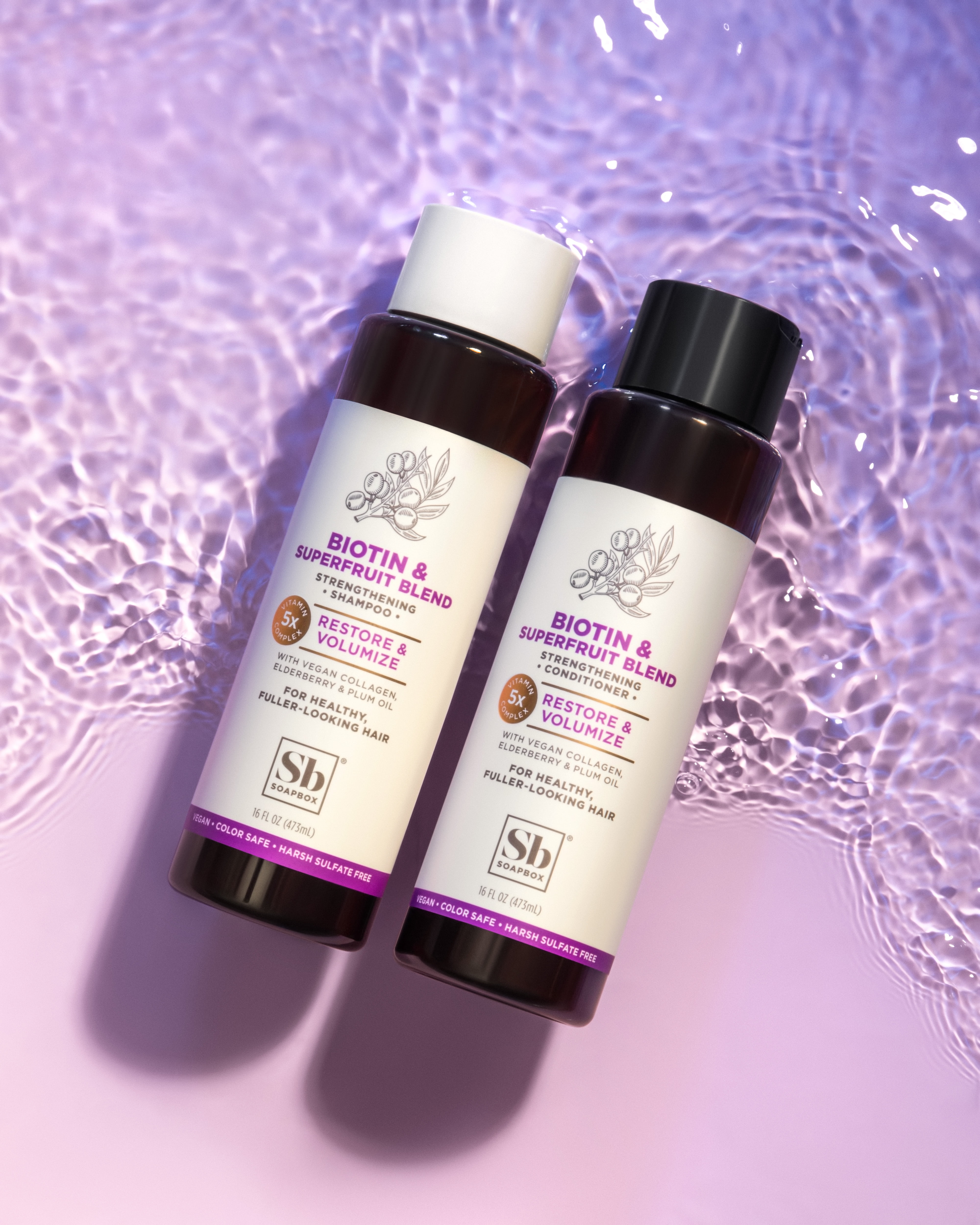 Soapbox Biotin & Superfruit Blend Strengthening Conditioner, 16 oz Best ...