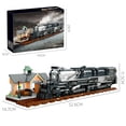 Remocguys Steam Locomotive Building Set Compatible with Lego Railway ...