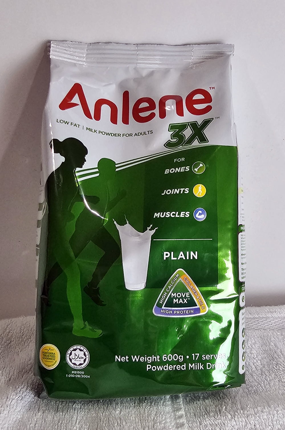 Anlene Low Fat Milk Powder for Adults 600 grams x 1 - Walmart.com