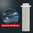 JLLOM Whole House Water Pre-Filter System Reusable Spin Down Sediment ...