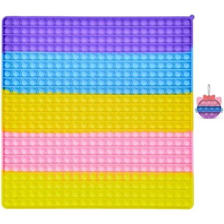 ZHENGBOS 484 Bubble Giant Pop fidgets Toy for Kids Teens Adult, Jumbo ...