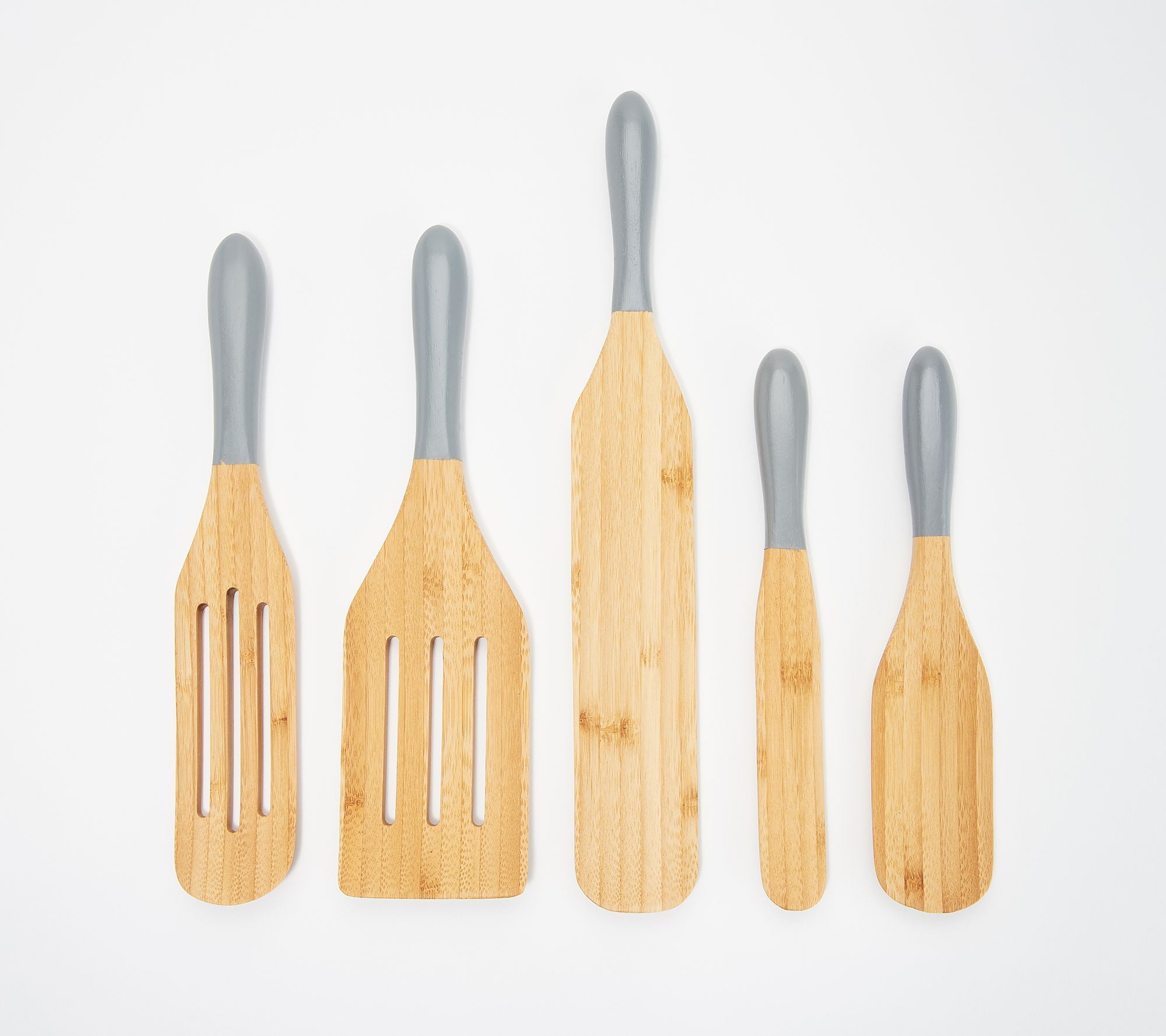 Mad Hungry 5-Piece Multi-Use Bamboo Spurtle Set Model K48351 - Walmart.com