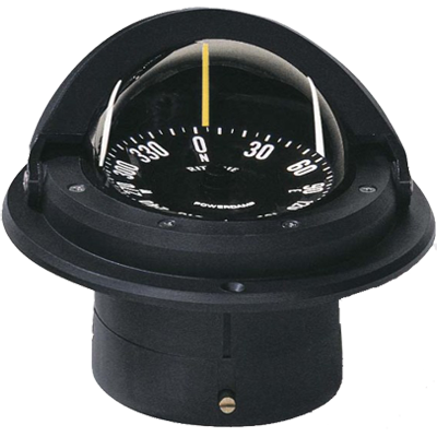 RITCHIE COMPASSES F-82 Compass, Flush Mount, 3" Dial, Black - Walmart.com