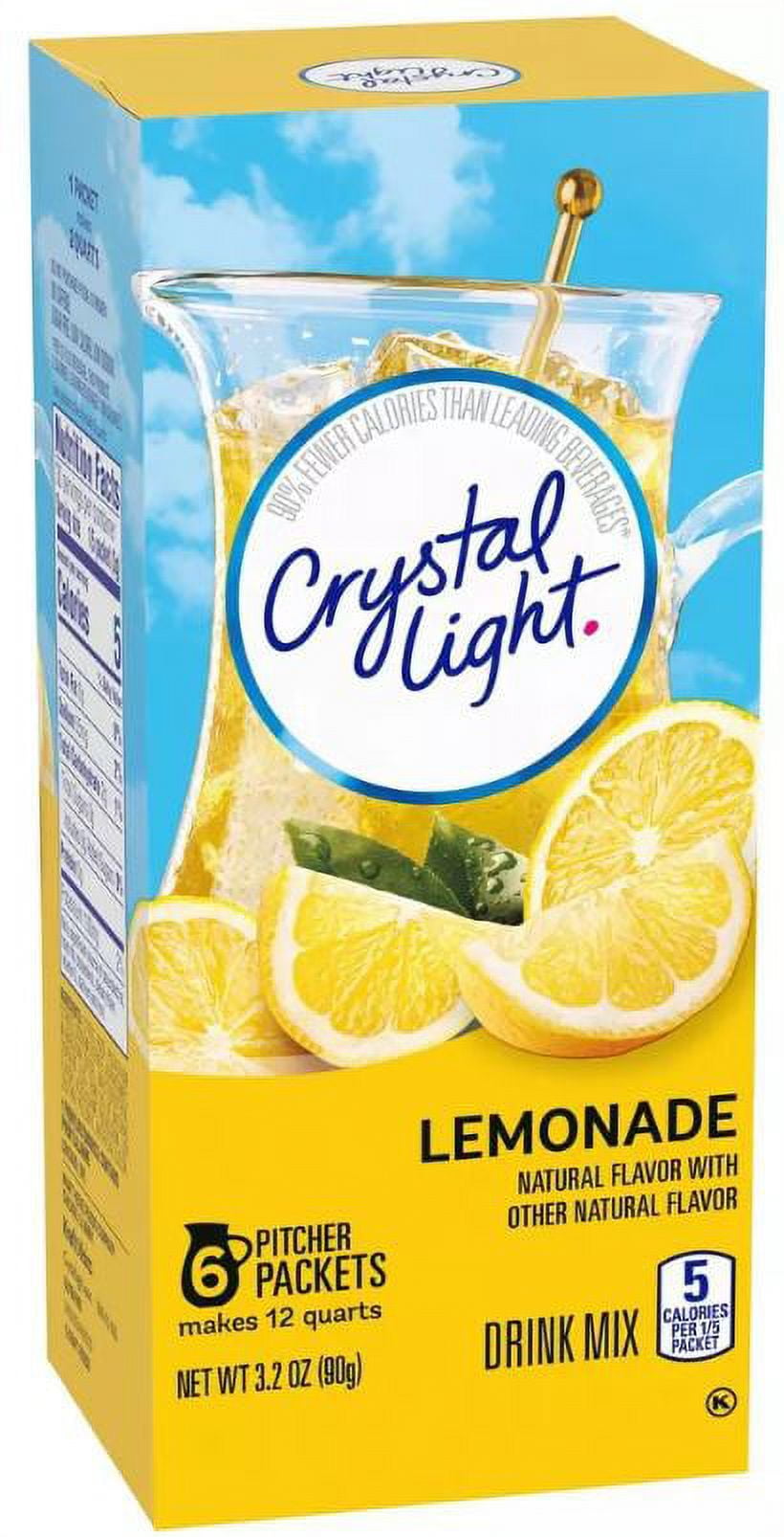 Crystal Light Drink Mix, Lemonade (Pack of 10) - Walmart.com