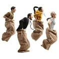 BESTSKY Burlap Potato Sack Race Bag,Potato Growing Bag Party Field Game ...