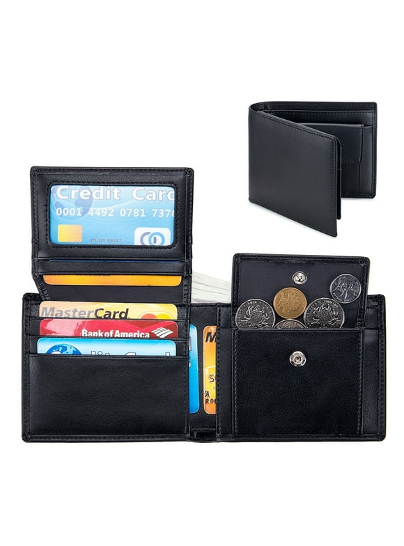 Men's Trifold Leather Wallets