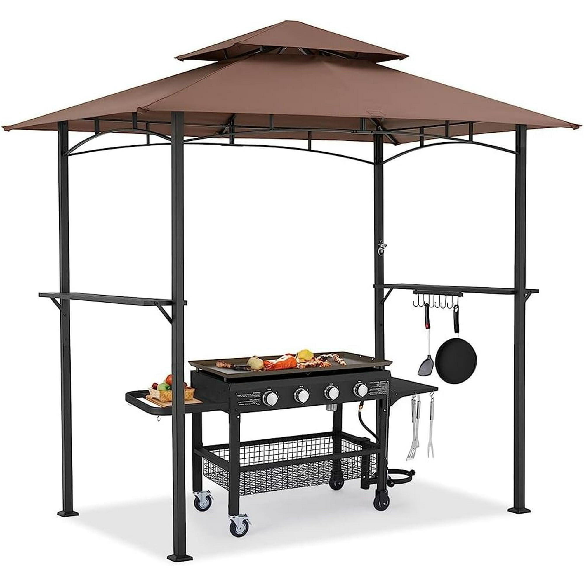 Click here for Yodolla 8 X 5 Outdoor Grill Gazebo With Vented Top... prices