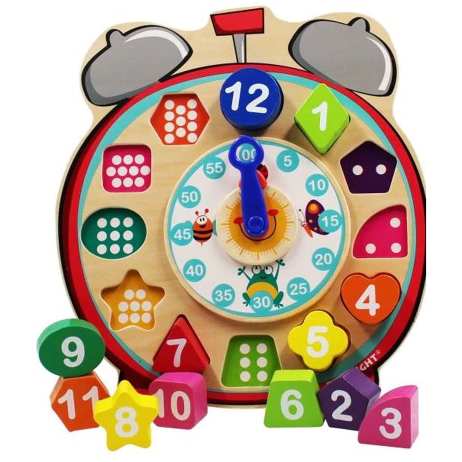 Family Games America Little Moppet Learning Time Clock - Walmart.com