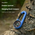 9pcs Carabiner Compasses Pendant Multifunction Keychain Compasses ...