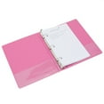 6 Pack Mini Pink 3 Ring Binder for 5.5 x 8.5-Inch Paper, 1-Inch Round ...