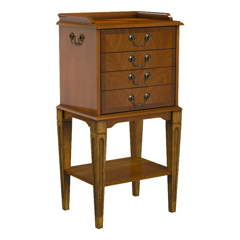 Hardwick 4-Drawer Brown Chest - Walmart.com