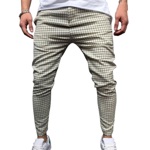 Mens Checkered Pants