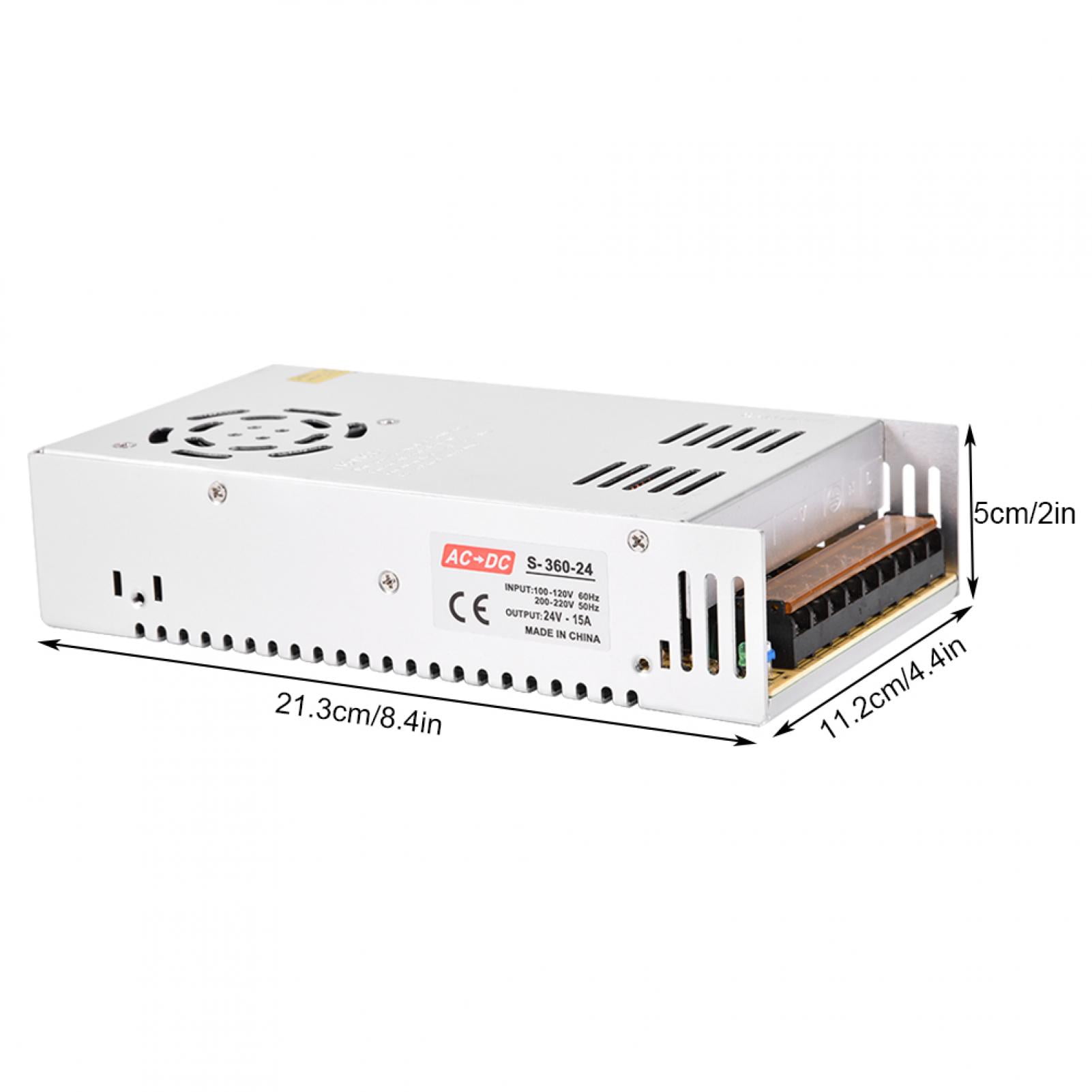 24V 15A 360W Regulated Switch Power 24V, Switch Power Supply, Power ...