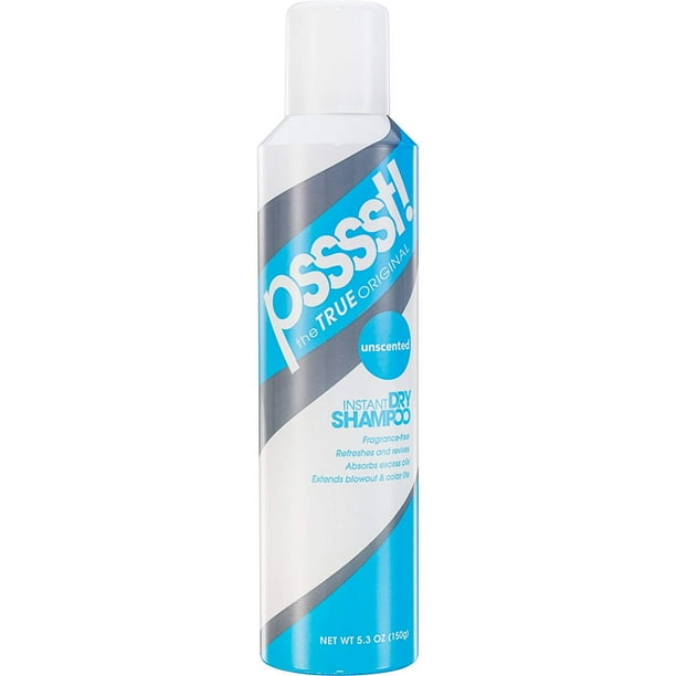 Psssst Shampoo Instant Dry Spray Unsncented 5.3 Ounce 156ml - Walmart.com