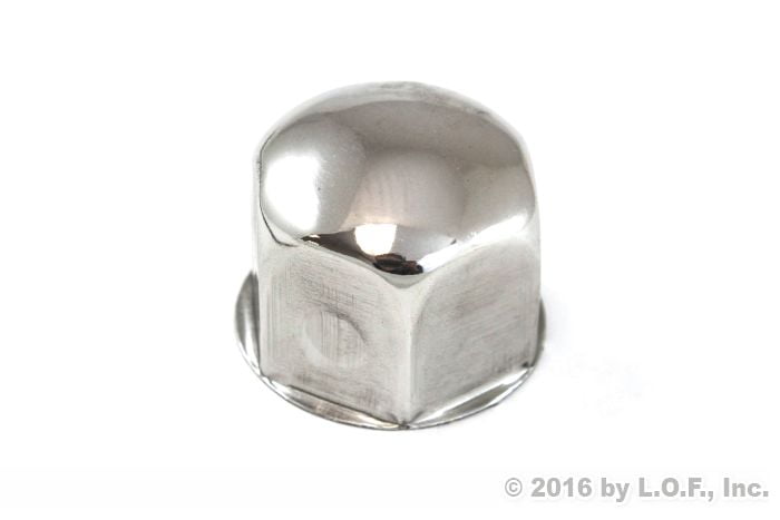 Stainless Steel Wheel Simulators 41MM Short Lug Nut Cover - Walmart.com