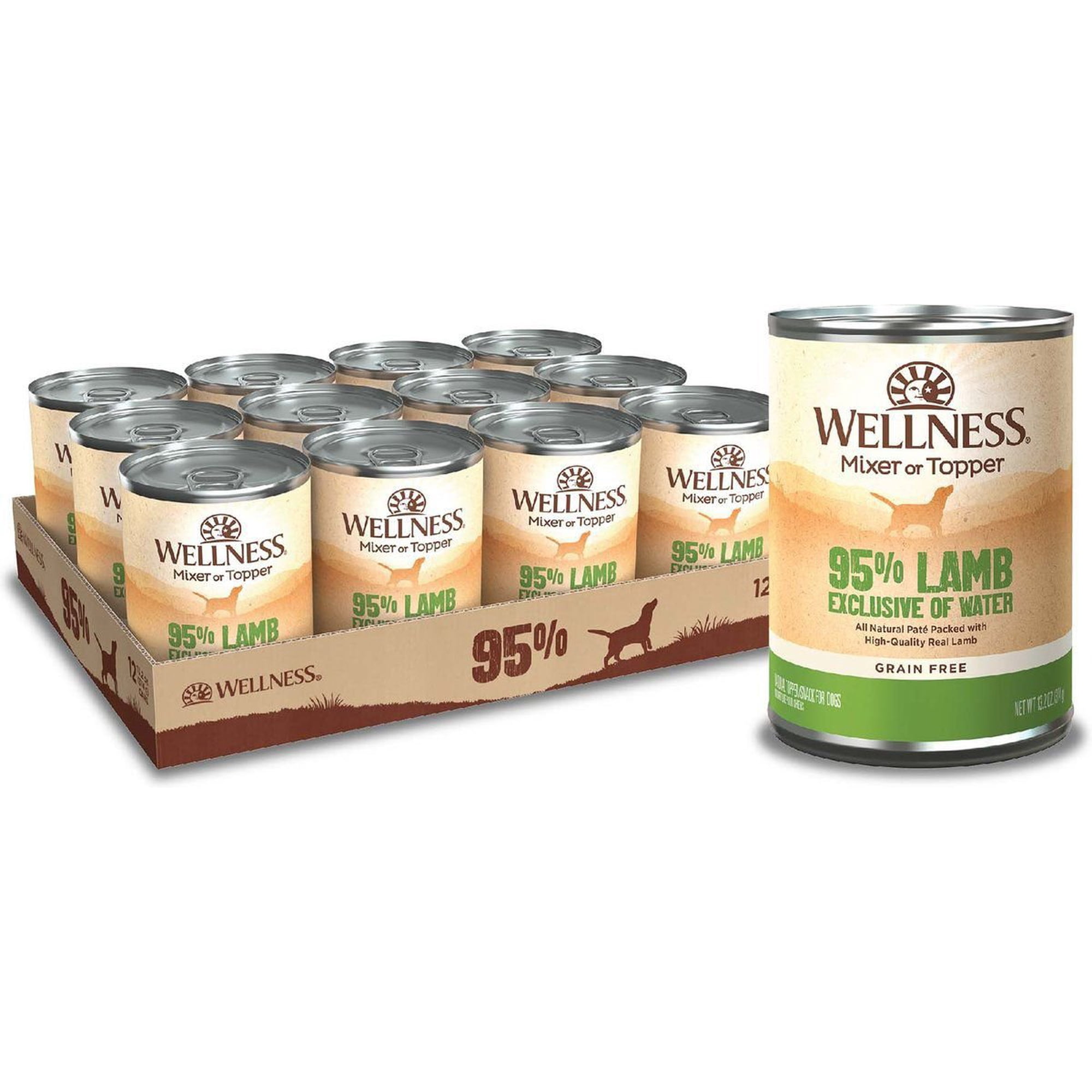 Click here for Wellness Ninety-Five Percent Lamb Grain-Free Canne... prices
