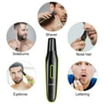 Nose Hair Trimmer Rechargeable 5 in 1 Nose Trimmer for Men Women ...