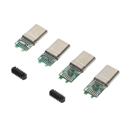 Type C 3.1 Male Connector, IP20 10Gbps Data Transmission USB 3.1 Type C ...