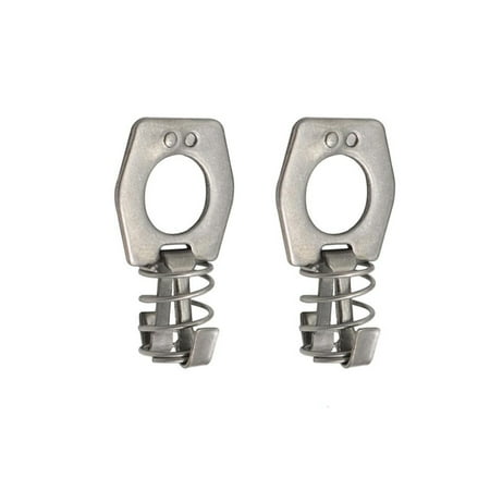 Shapeiony 2 Pieces RV Water Door Lock Stainless Steel Inlet Hatch Locks ...