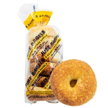 Just Bagels - Sesame Bagels - 48 Count (8 six packs), 24oz Bag - Non ...