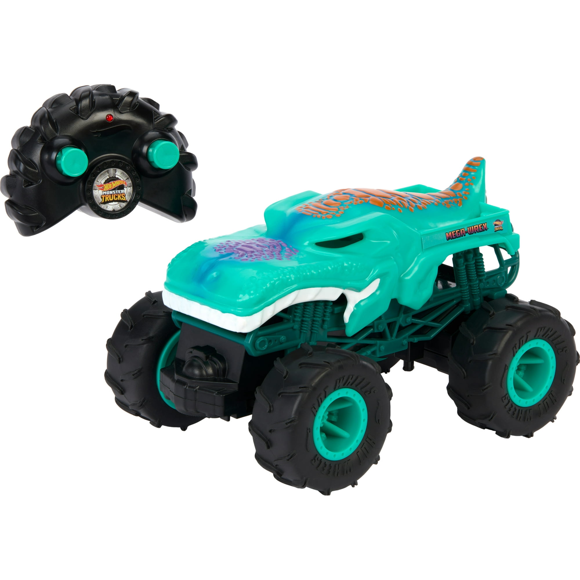 Click here for Hot Wheels Monster Trucks 1:24 Scale Mega-Wrex Rc... prices