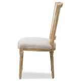 Baxton Studio Cadencia French Vintage Cottage Weathered Oak Finish Wood ...