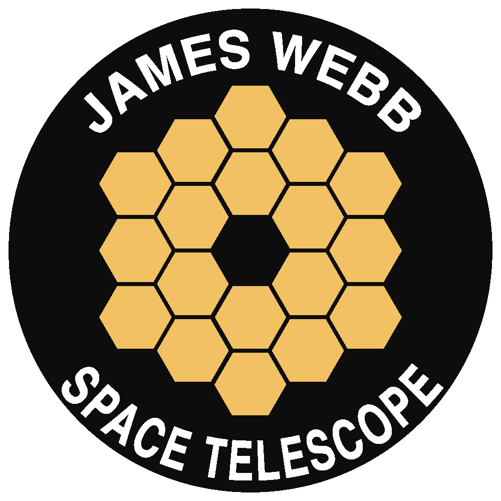 Kids Bedroom 25" x 25" Vinyl James Webb Space Telescope Image Logo ...